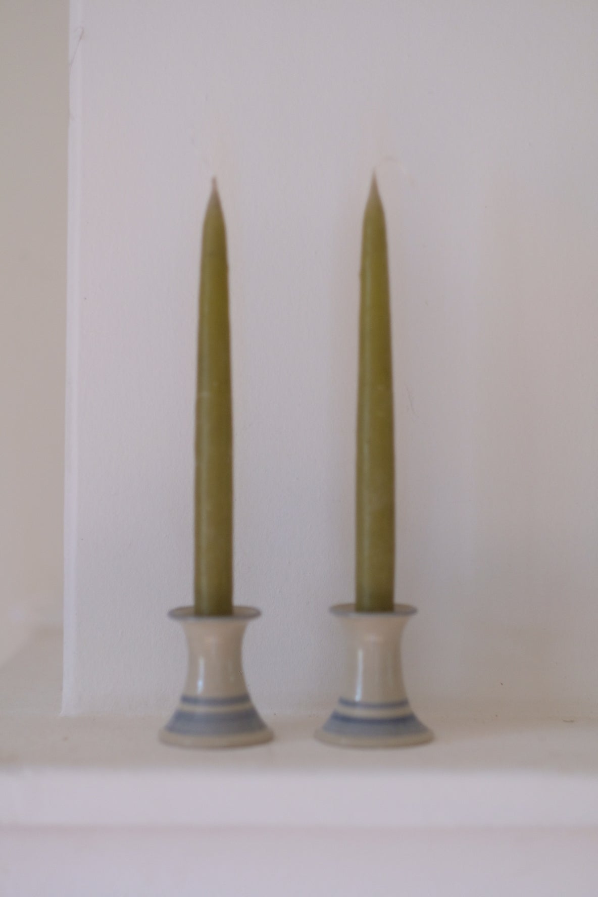 2 ceramic candlesticks – Studio Rewild